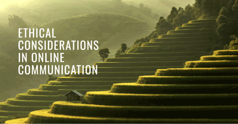 Ethical Considerations in Online Communication - Tohla